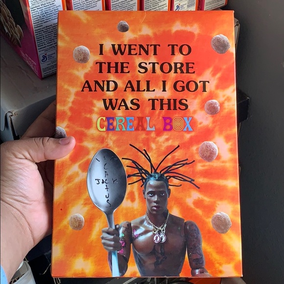 reeses | Wall Decor | Travis Scott Cereal Box | Poshmark